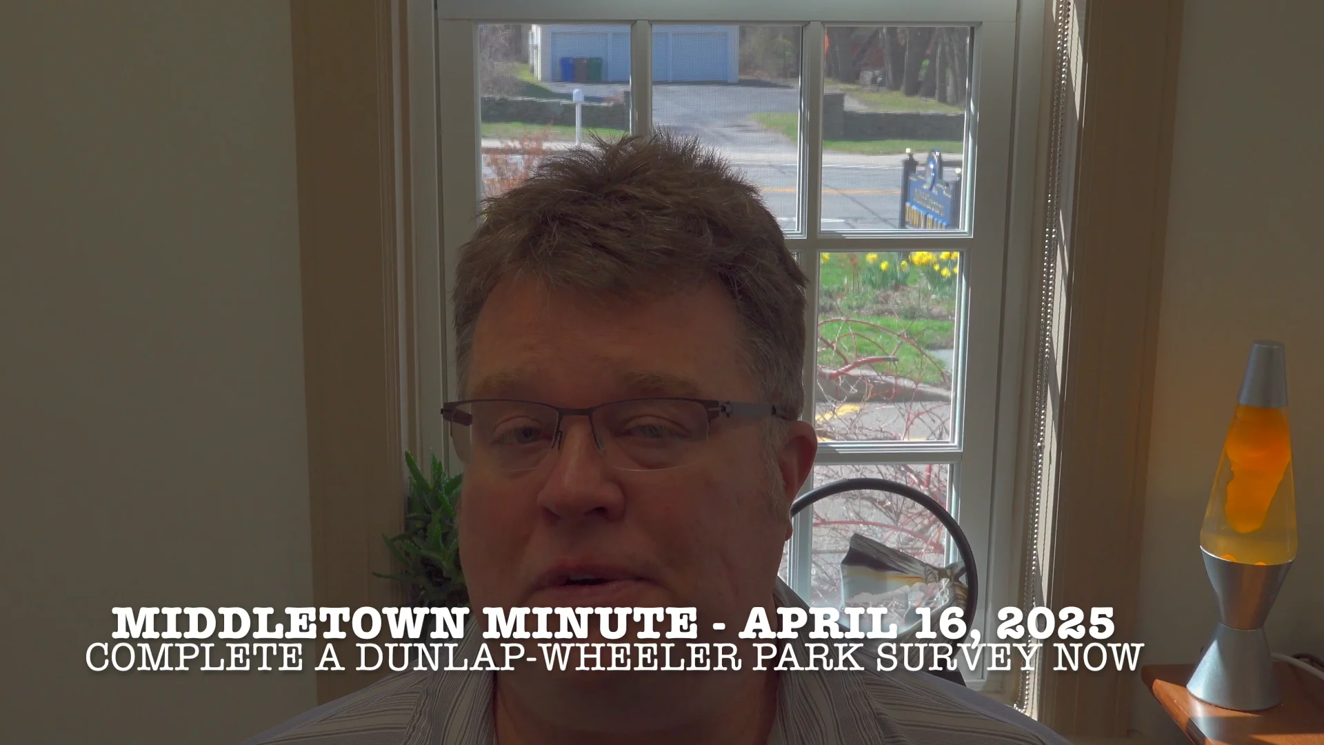 Middletown Minute -- Complete A Dunlap-Wheeler Park Survey Now