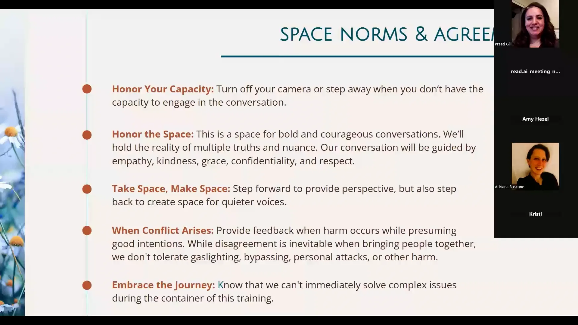 When Bearing Witness® Trauma-Informed Storytelling Pop-Up Training Session