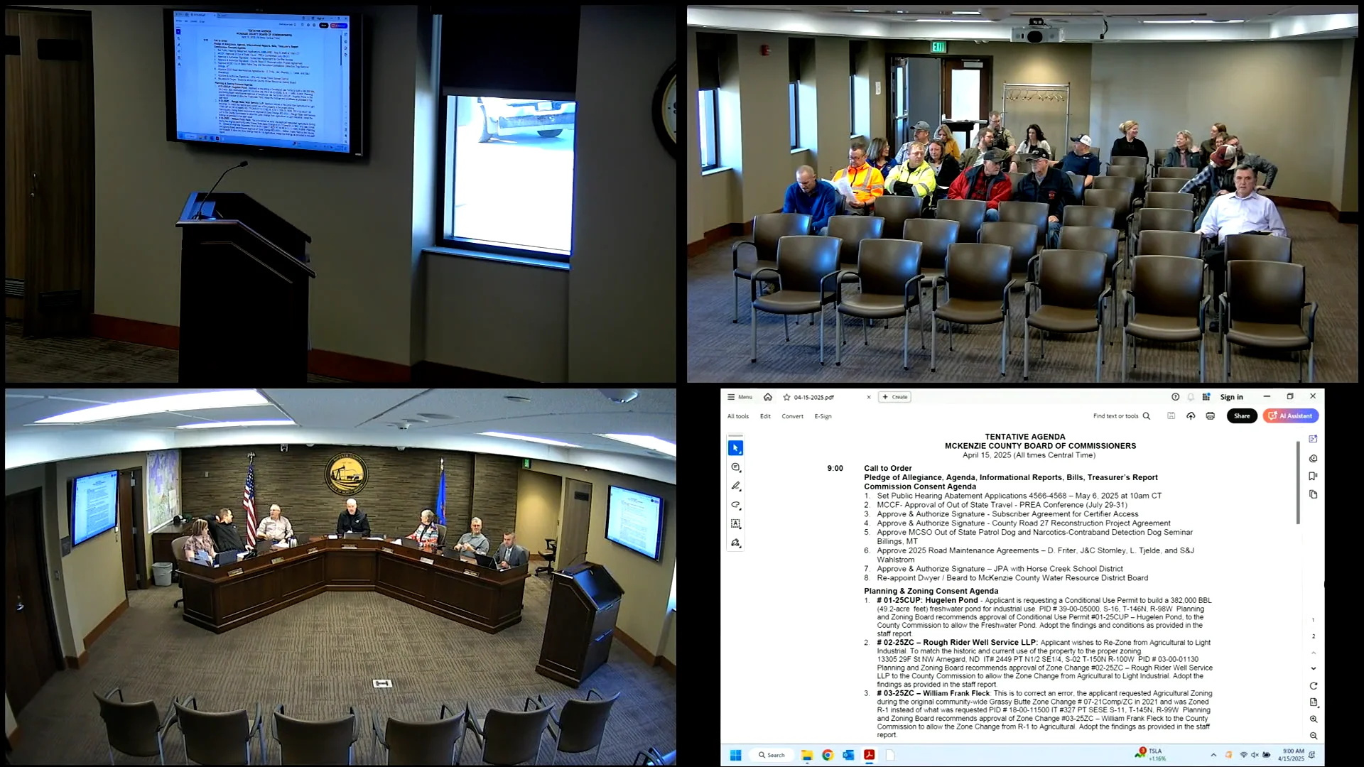 April 15, 2025 BOCC Meeting