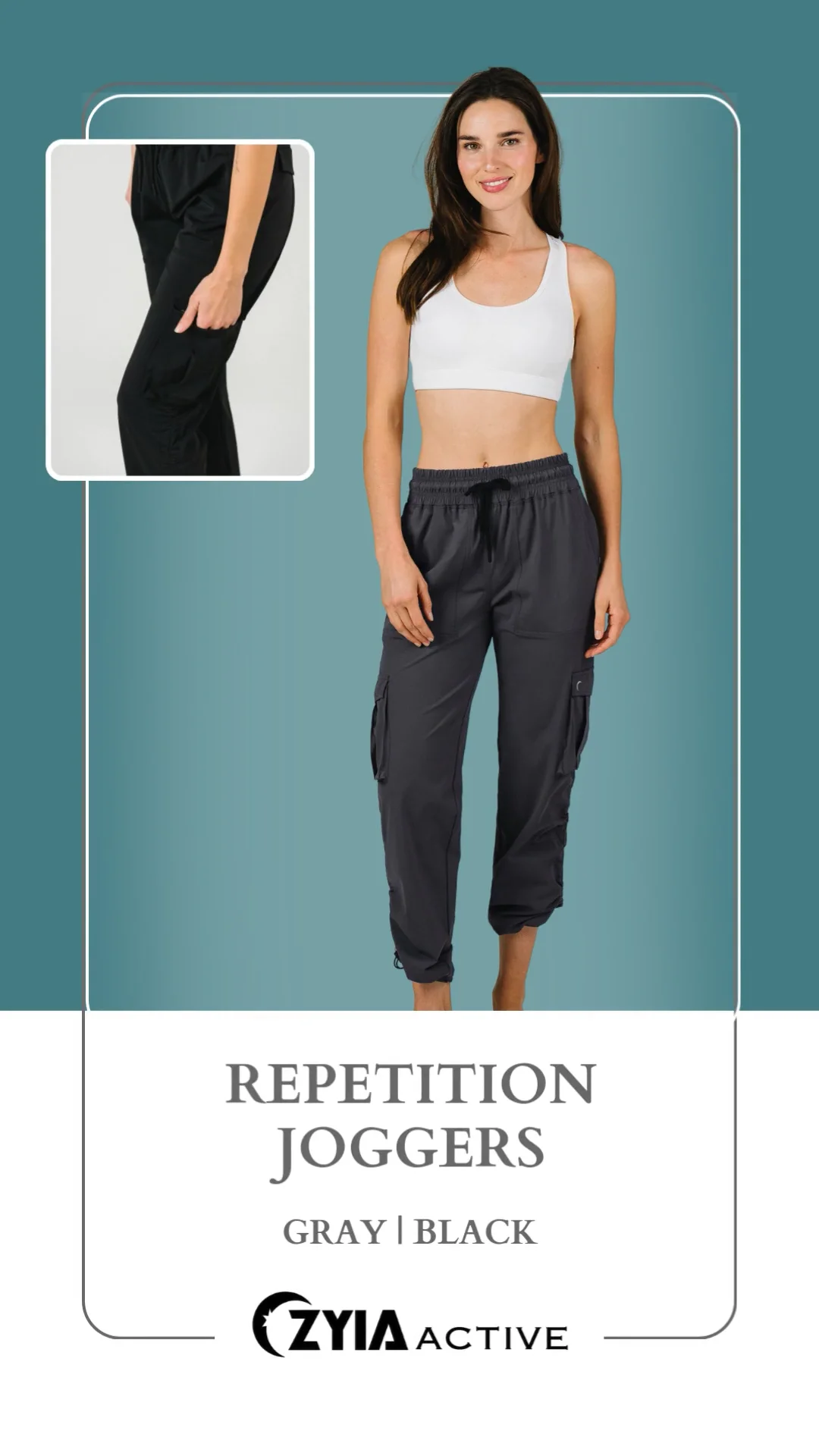 Repetition Joggers | Gray #7988 | Black #8295