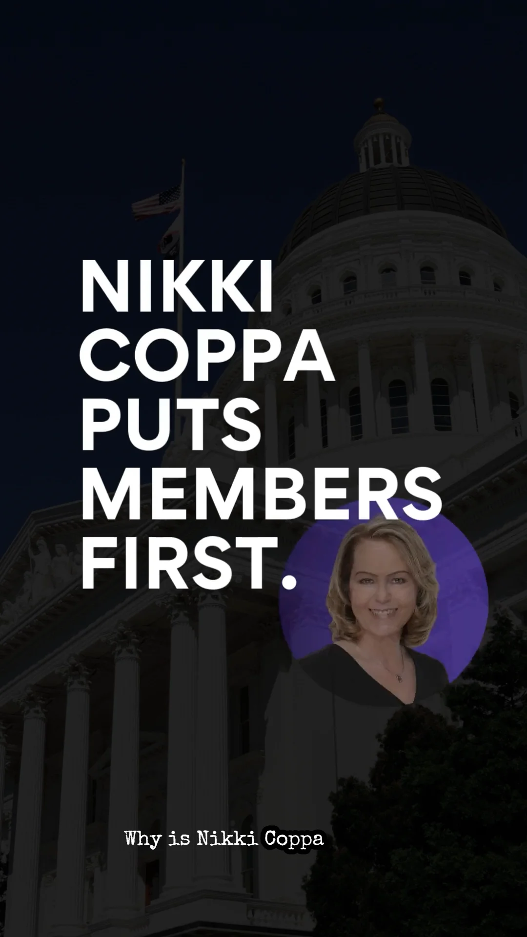 Members First | Nikki Coppa for C.A.R. Treasurer
