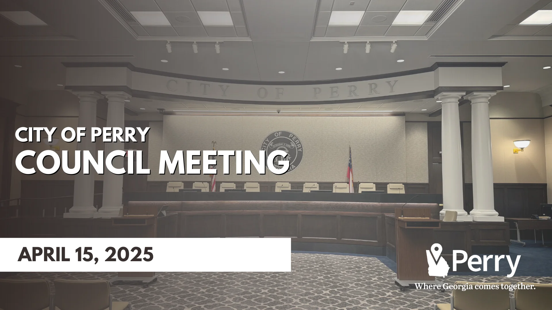 City of Perry Council Meeting | April 15, 2025