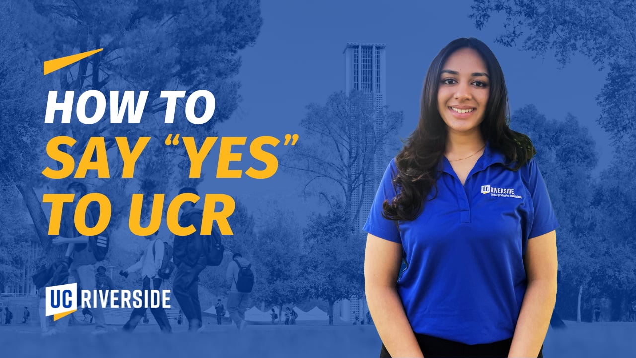 How to Say YES! to UCR | Videos & Movies on Vimeo