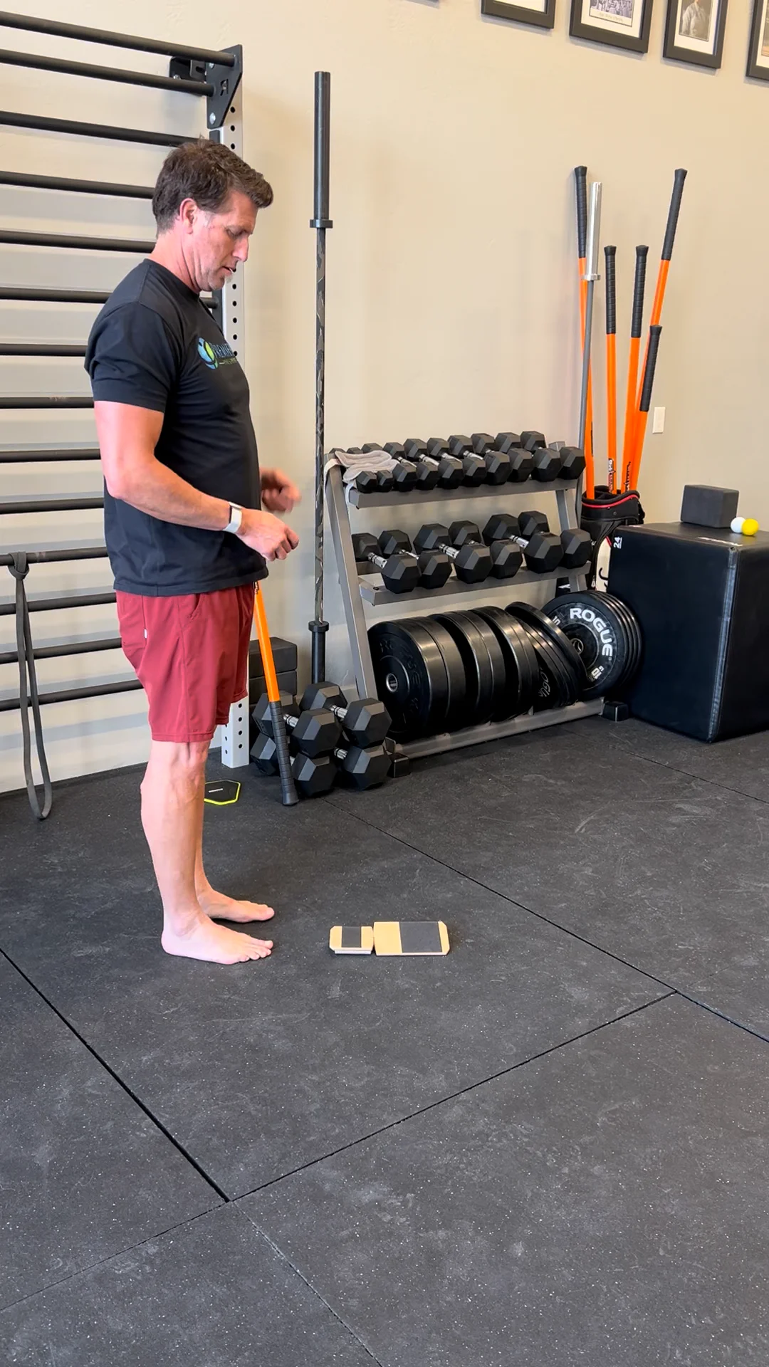 Foot Stability Lunge pulses