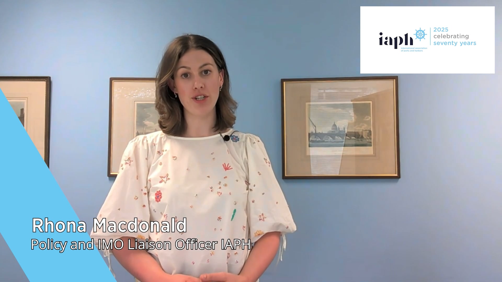 IAPH Insider MEPC83 explainer with Rhona Macdonald | Videos & Movies on ...