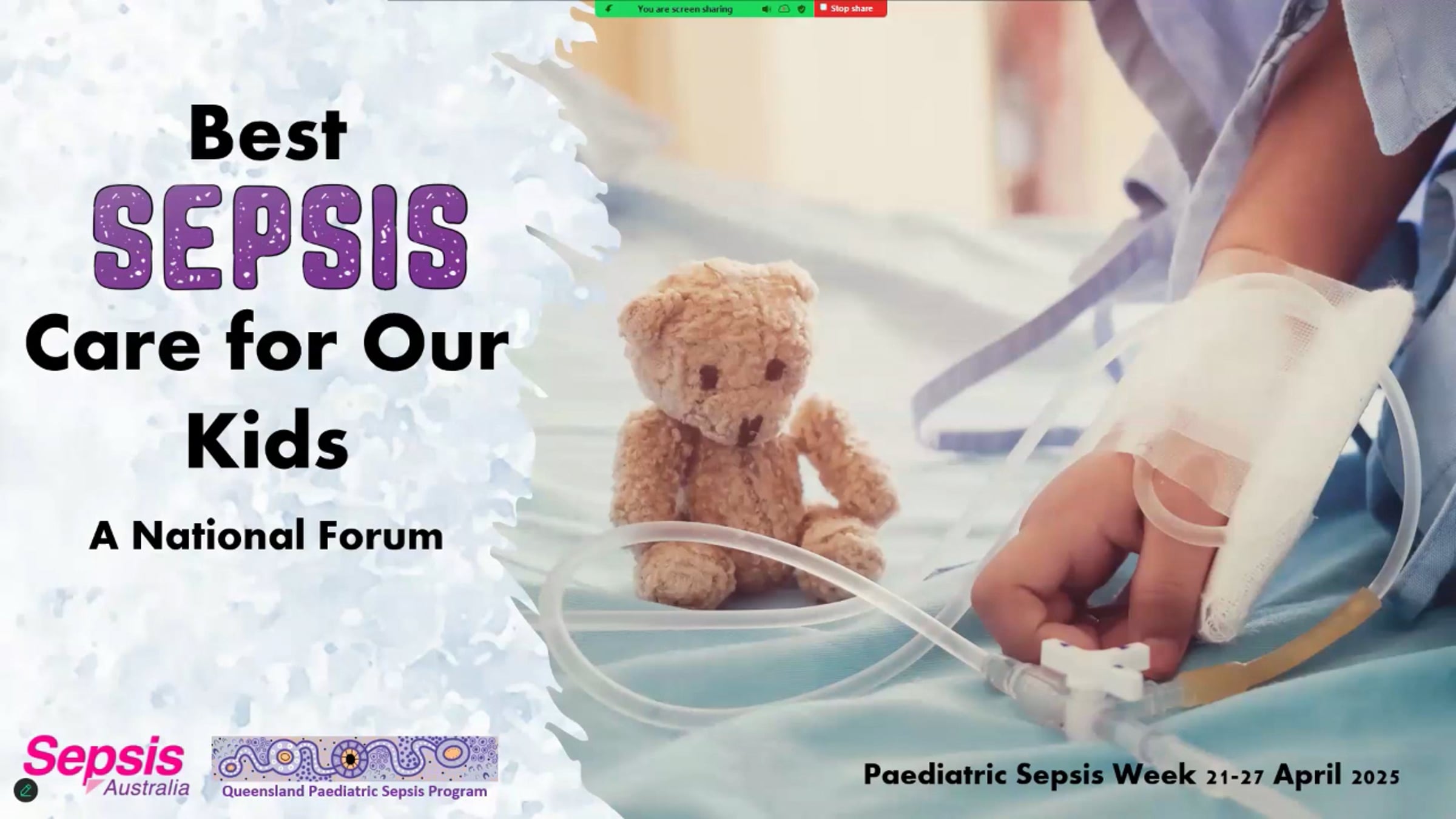 Best Sepsis Care for Our Kids - A National Forum for Paediatric Sepsis ...