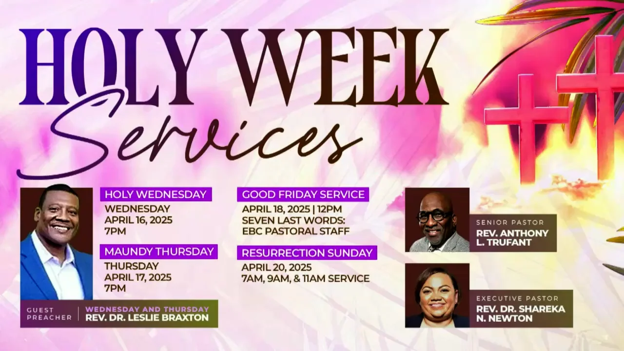 Holy Wednesday Service 7PM - 4/16/2025