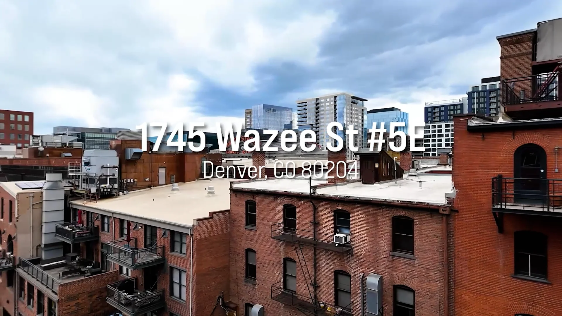 1745 Wazee St. #5E | Denver, CO 80204