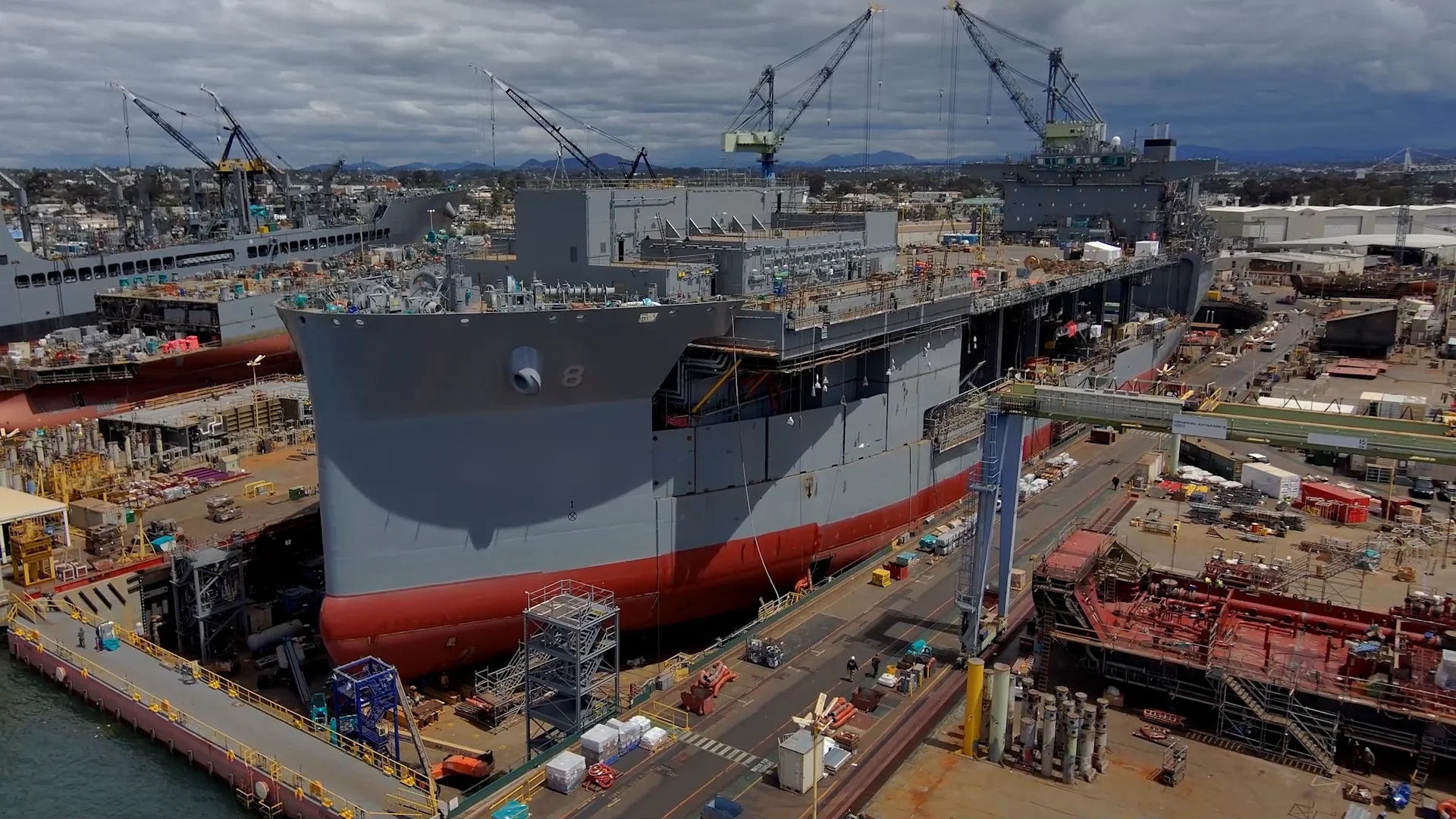ESB 8 USNS Hector A. Cafferata Jr. - Last Grand Block 309