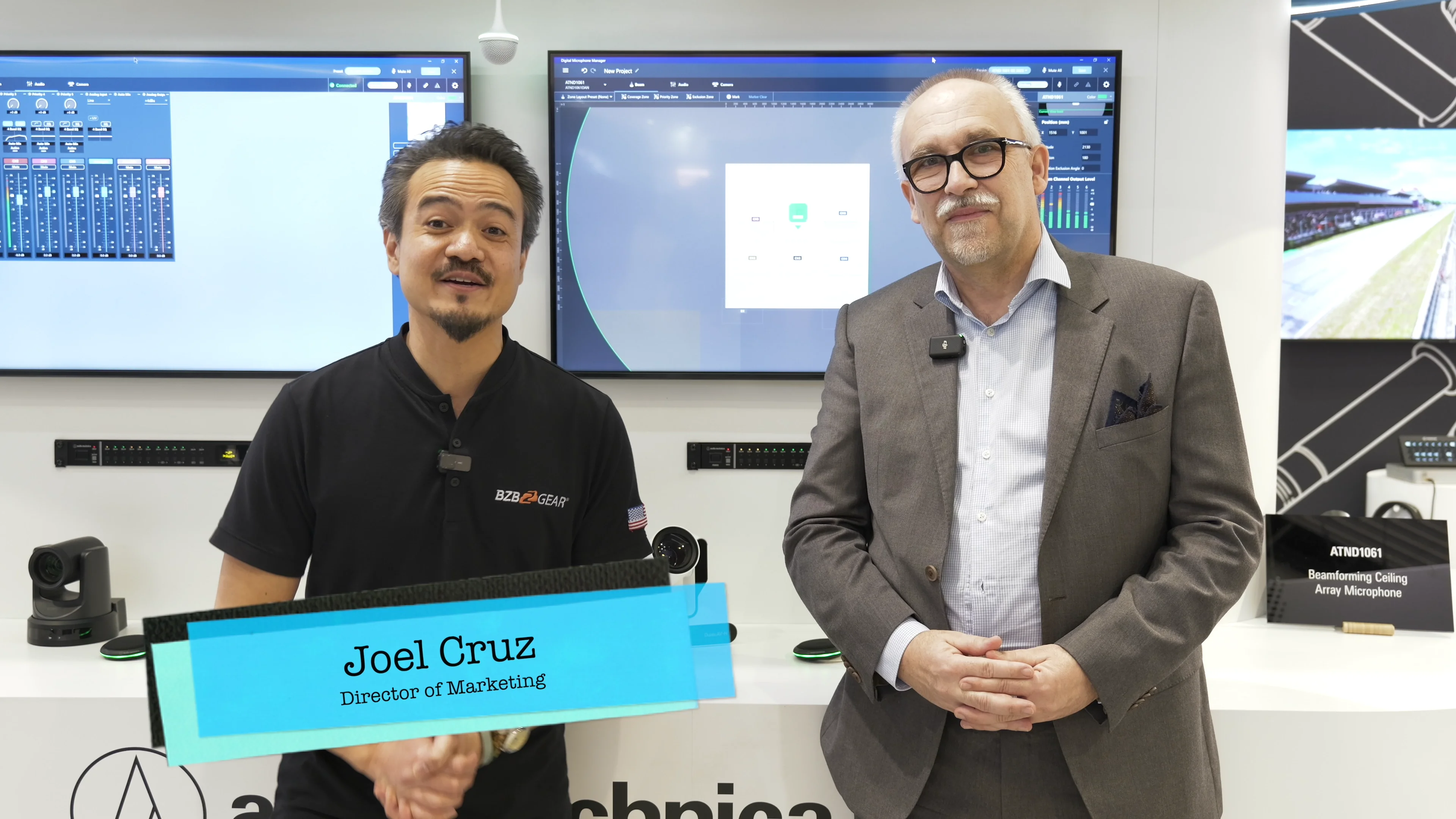 Next-Gen Audio - Audio-Technica’s Wireless & Ceiling Mics | ISE 2025