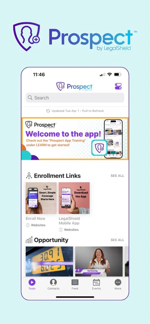 Prospect Mobile App Overview