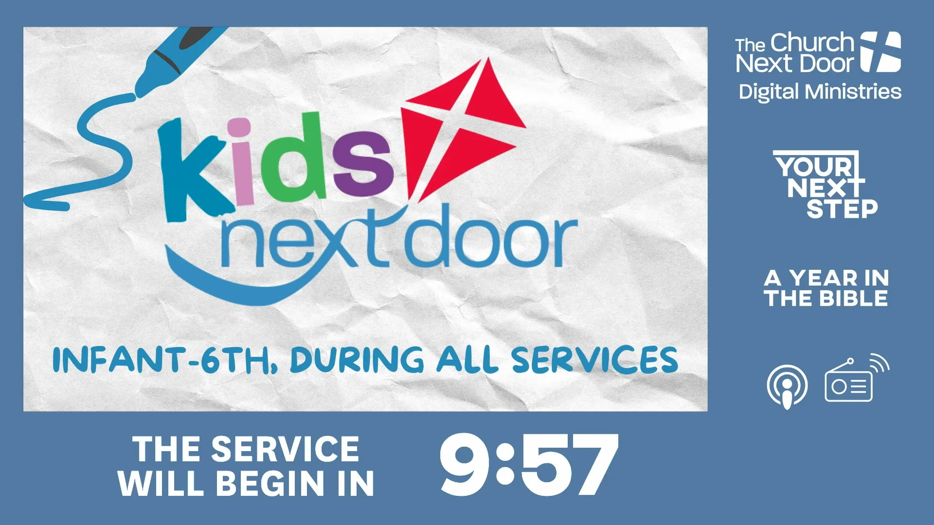 Easter Weekend! The Church Next Door - Sunday 11am