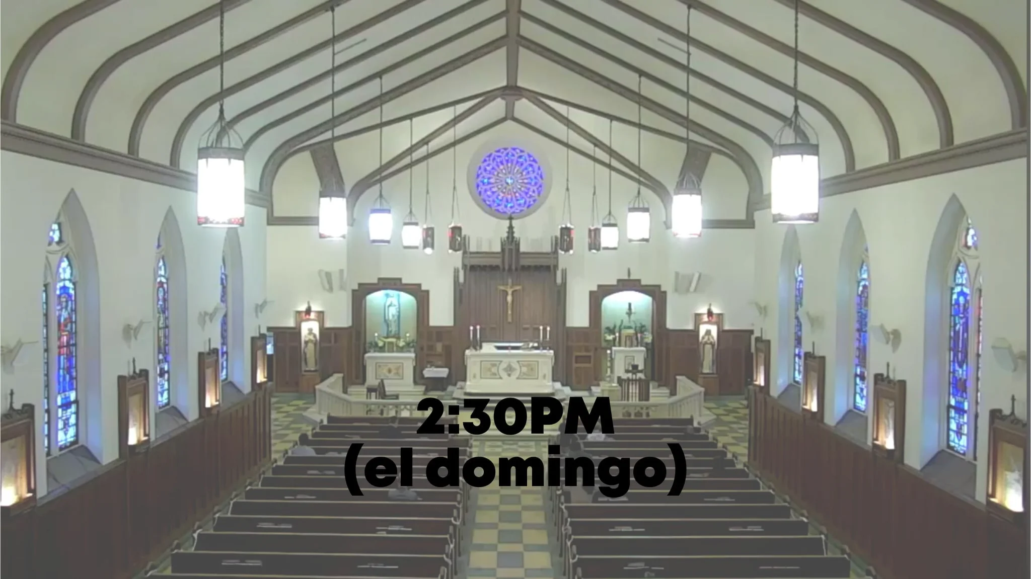Sunday Spanish Mass 2:30pm