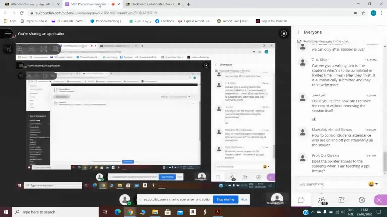 Live Classrooms via Blackboard-14