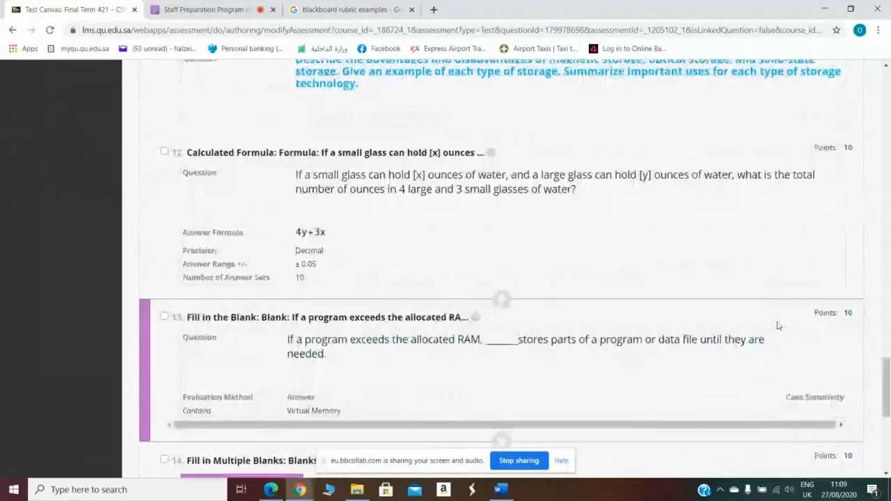 17- Assessments and Question Banks