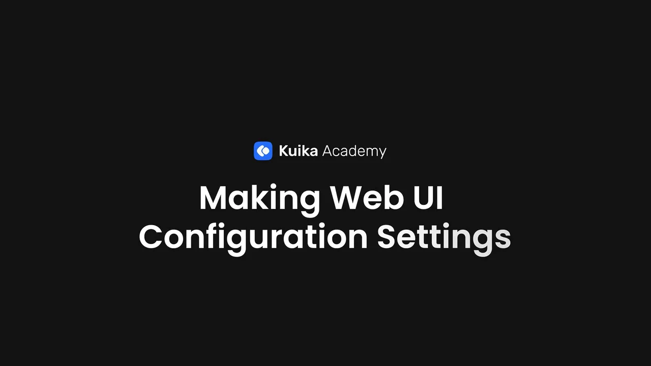 Making Web UI configuration settings.mp4