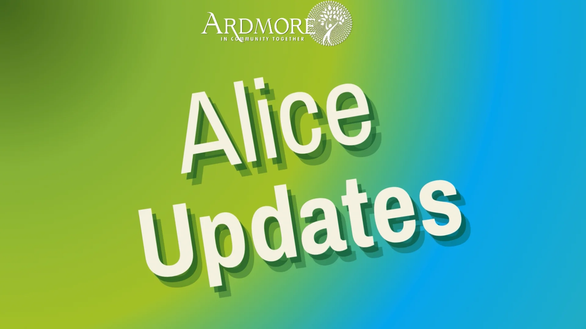 Alice Staff Updates 421