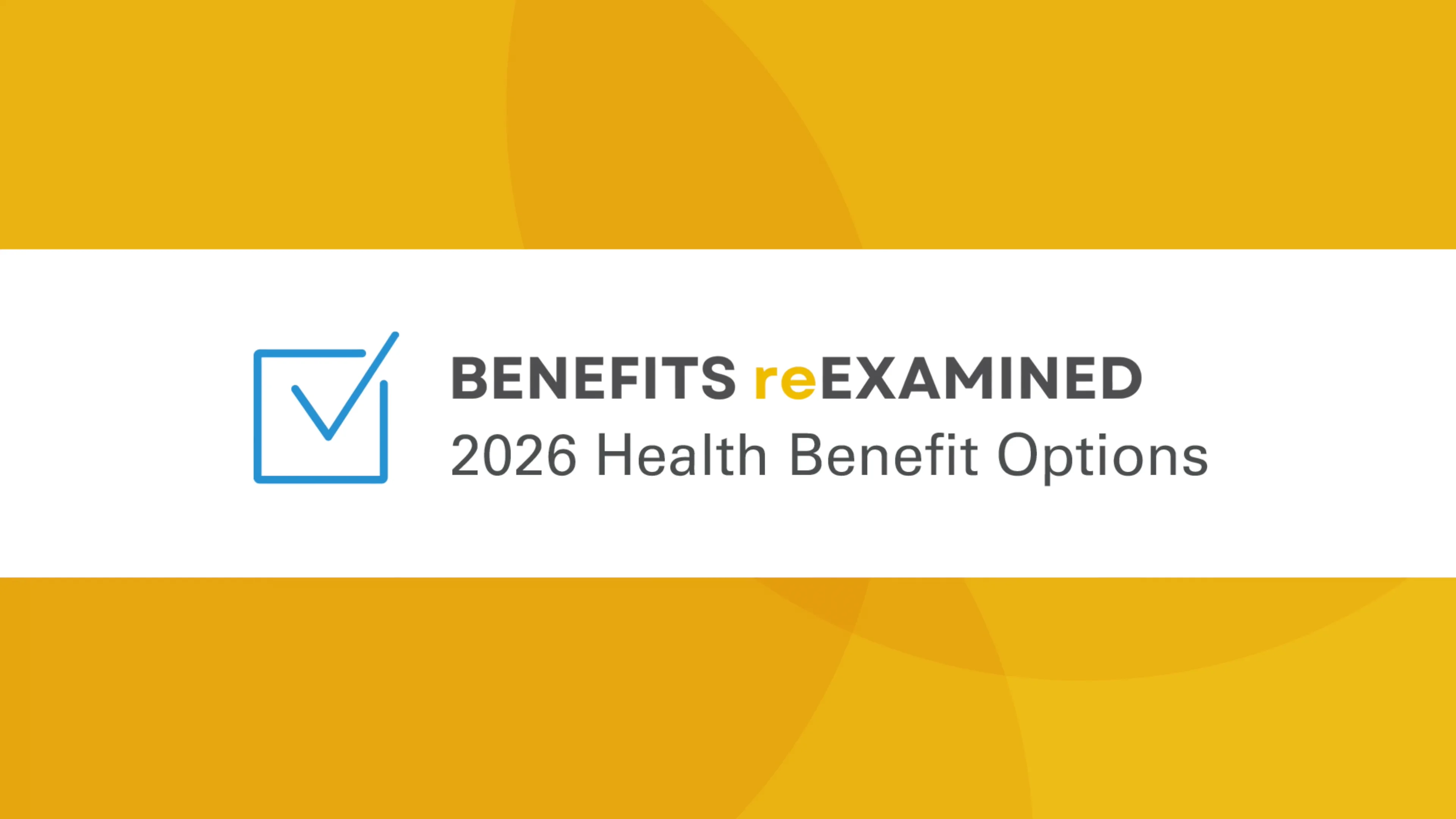 2026 Health Benefit Options