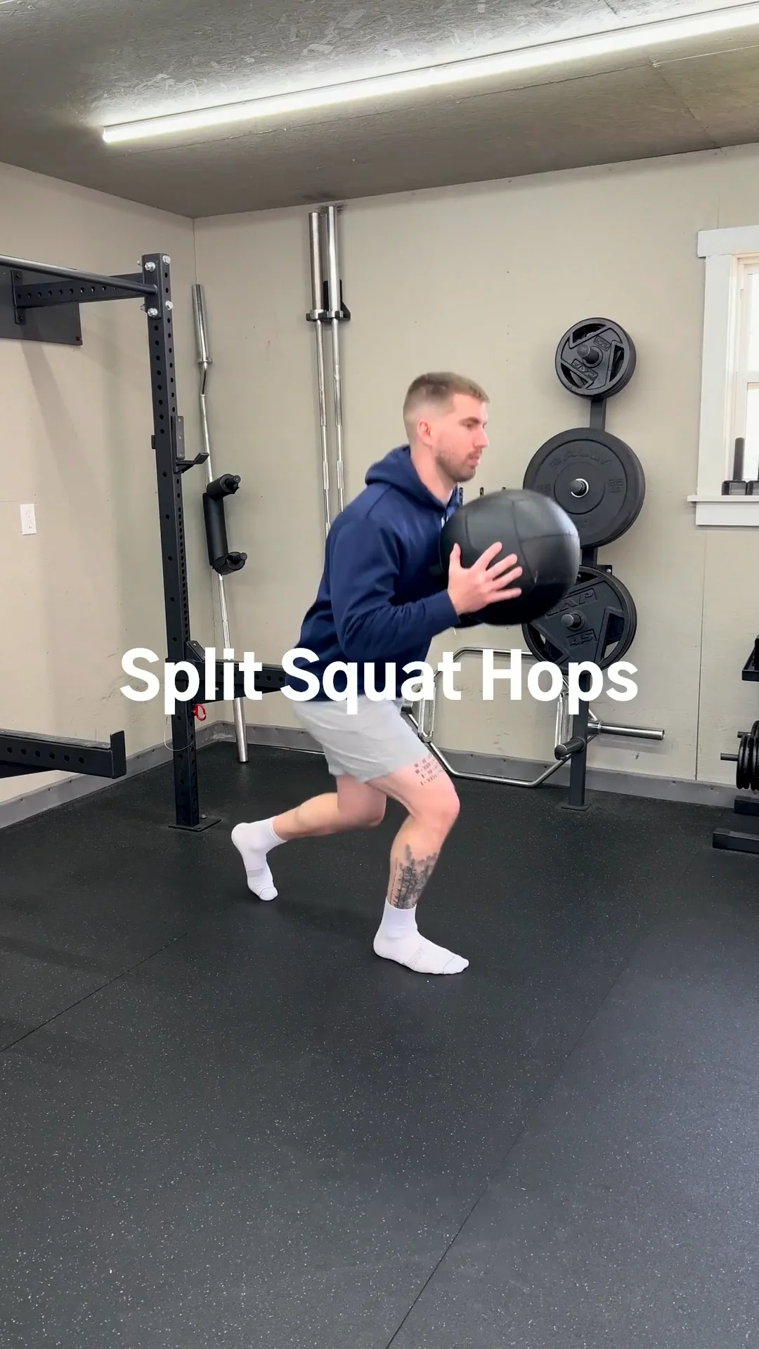 Split Squat Hops