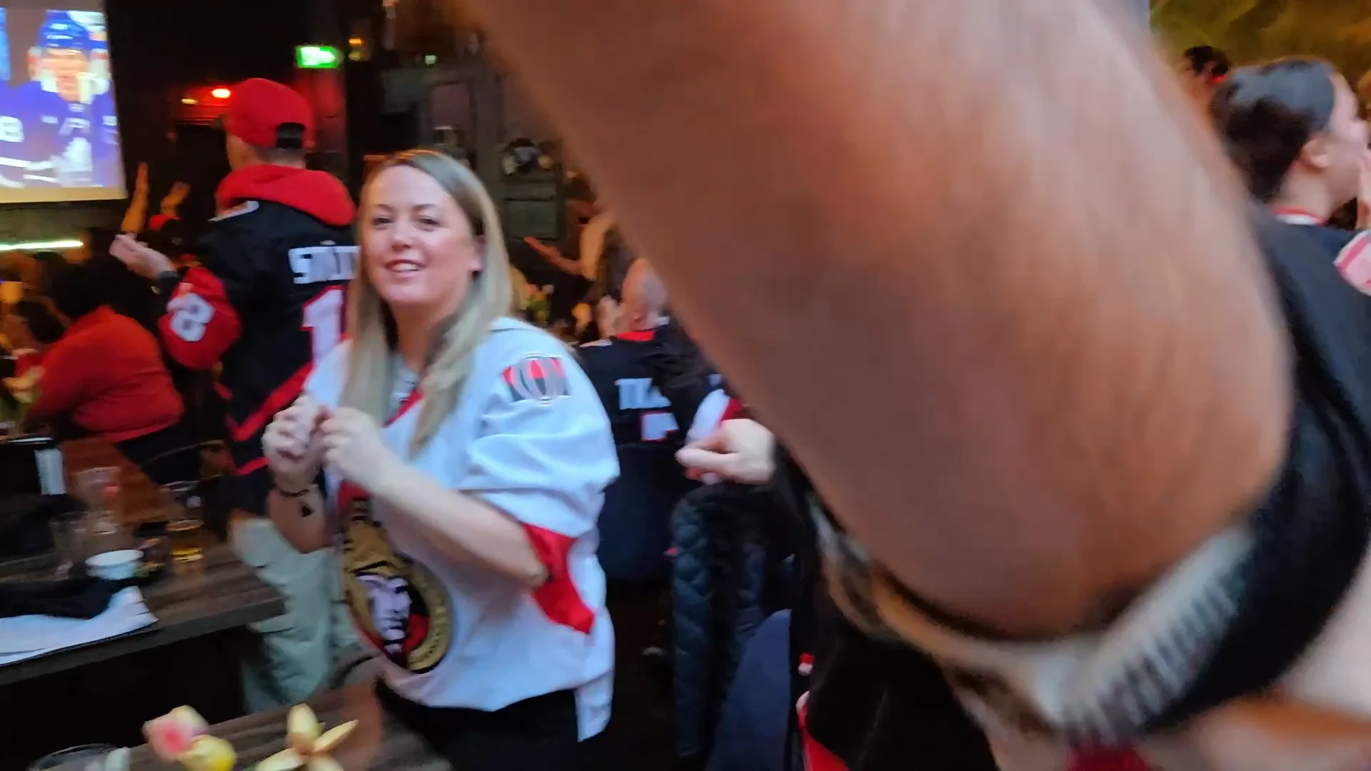 Manor Lounge SENS MILE Game 1 Vibes! GO SENS GO!