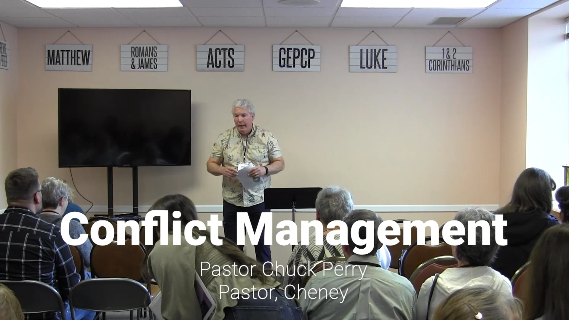 NW District Assembly 2025 - Workshops - Conflict Management - Pastor ...