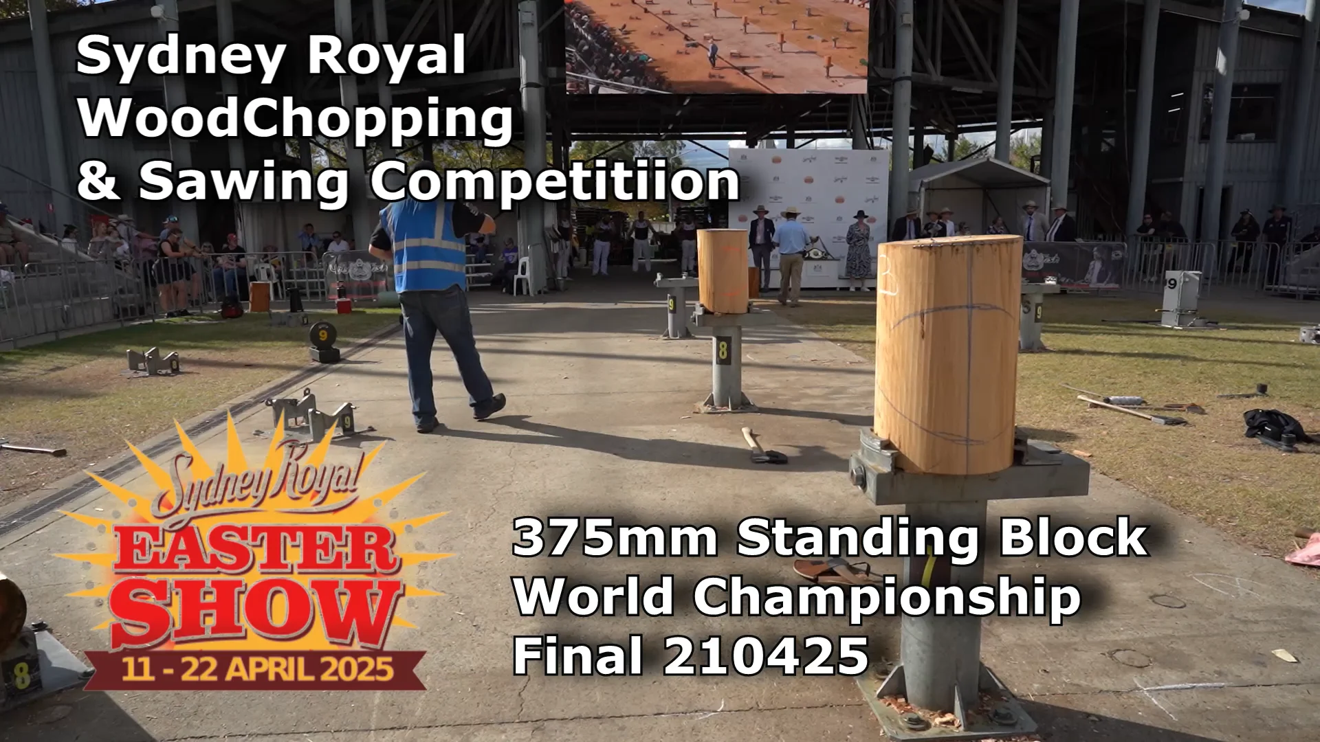 375mm Standing Block World Championship Final 210525