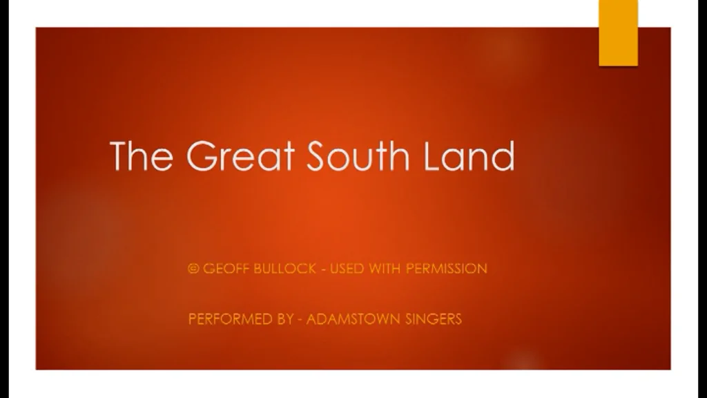 Great South Land