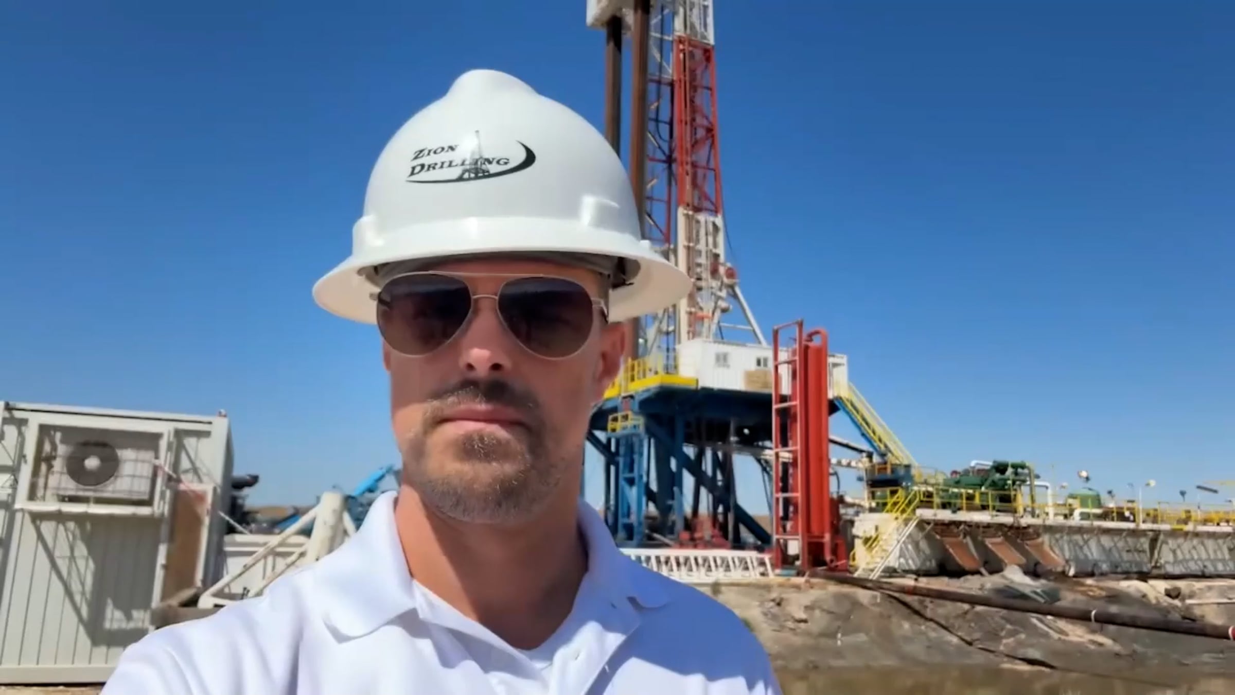 Zion Oil & Gas Prayer Around the Rig Site