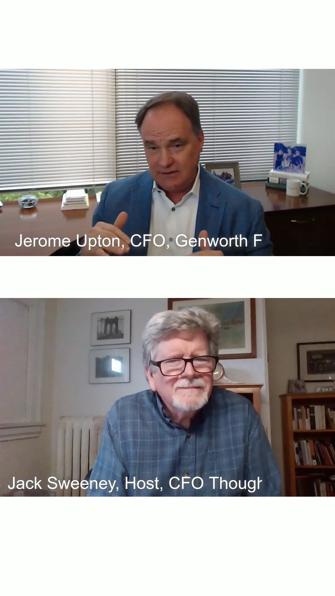 Jerome Upton CFO Genworth Financial Q&A