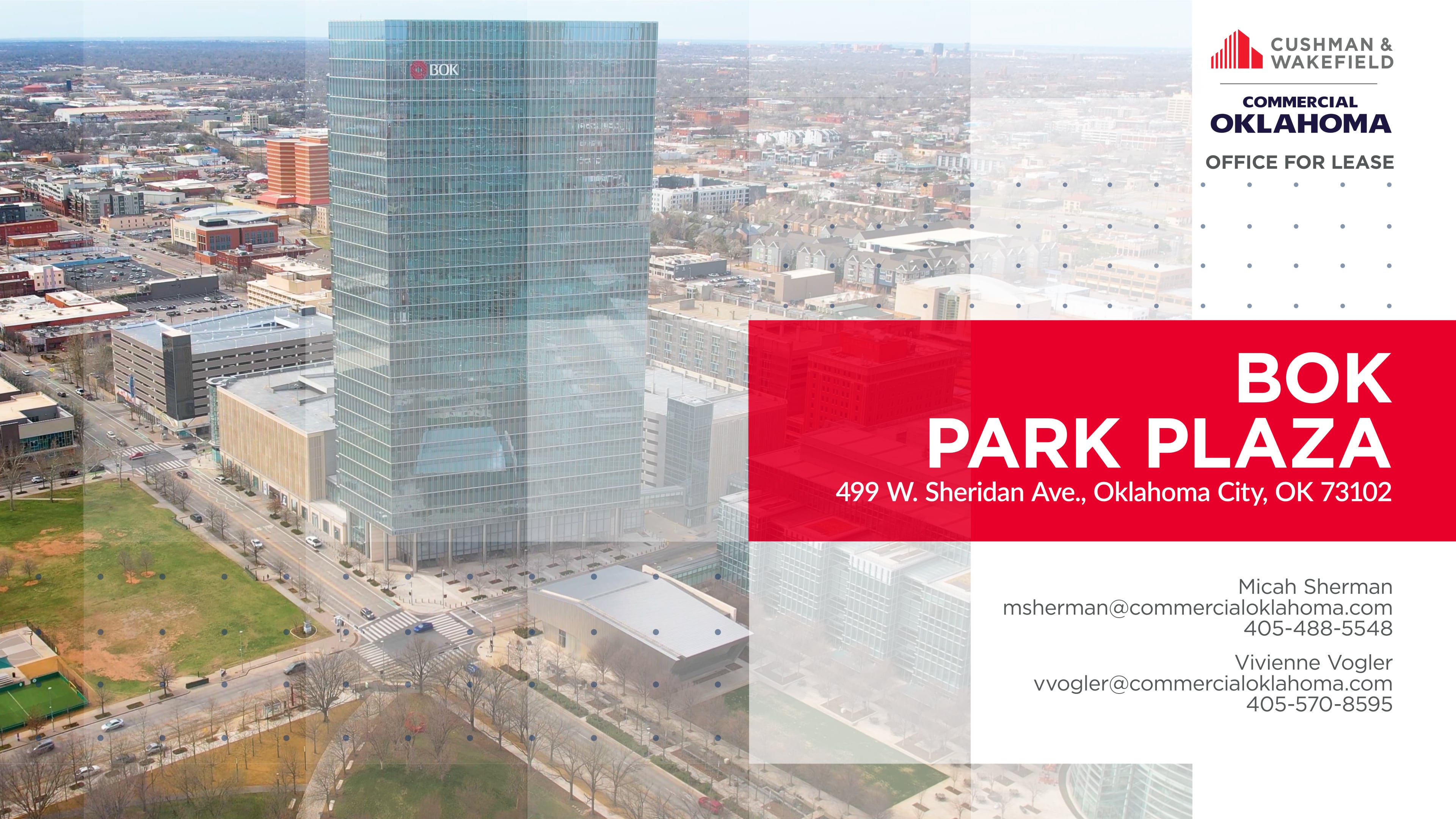 Office For Lease | 499 W. Sheridan Ave., Oklahoma City, OK 73102 | Cushman & Wakefield | CRE ...