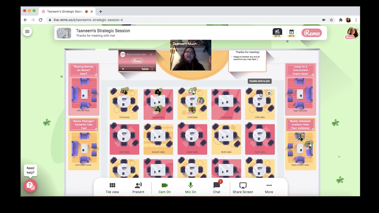 Remo Conference Product Demo (Short)