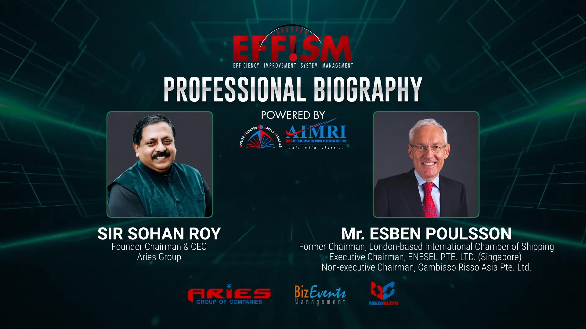 EFFISM Professional Biography_Mr. Esben Poulsson