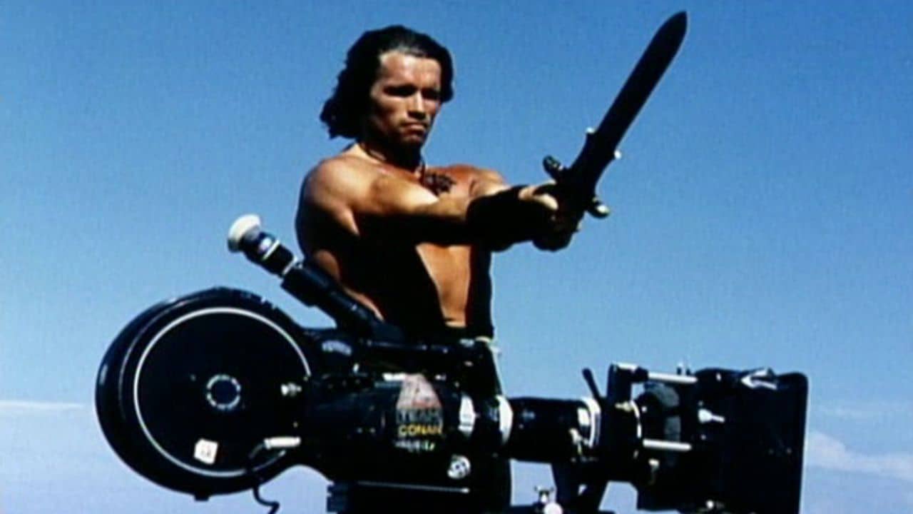 Conan the Barbarian ( filming location video ) Arnold Schwarzenegger on ...