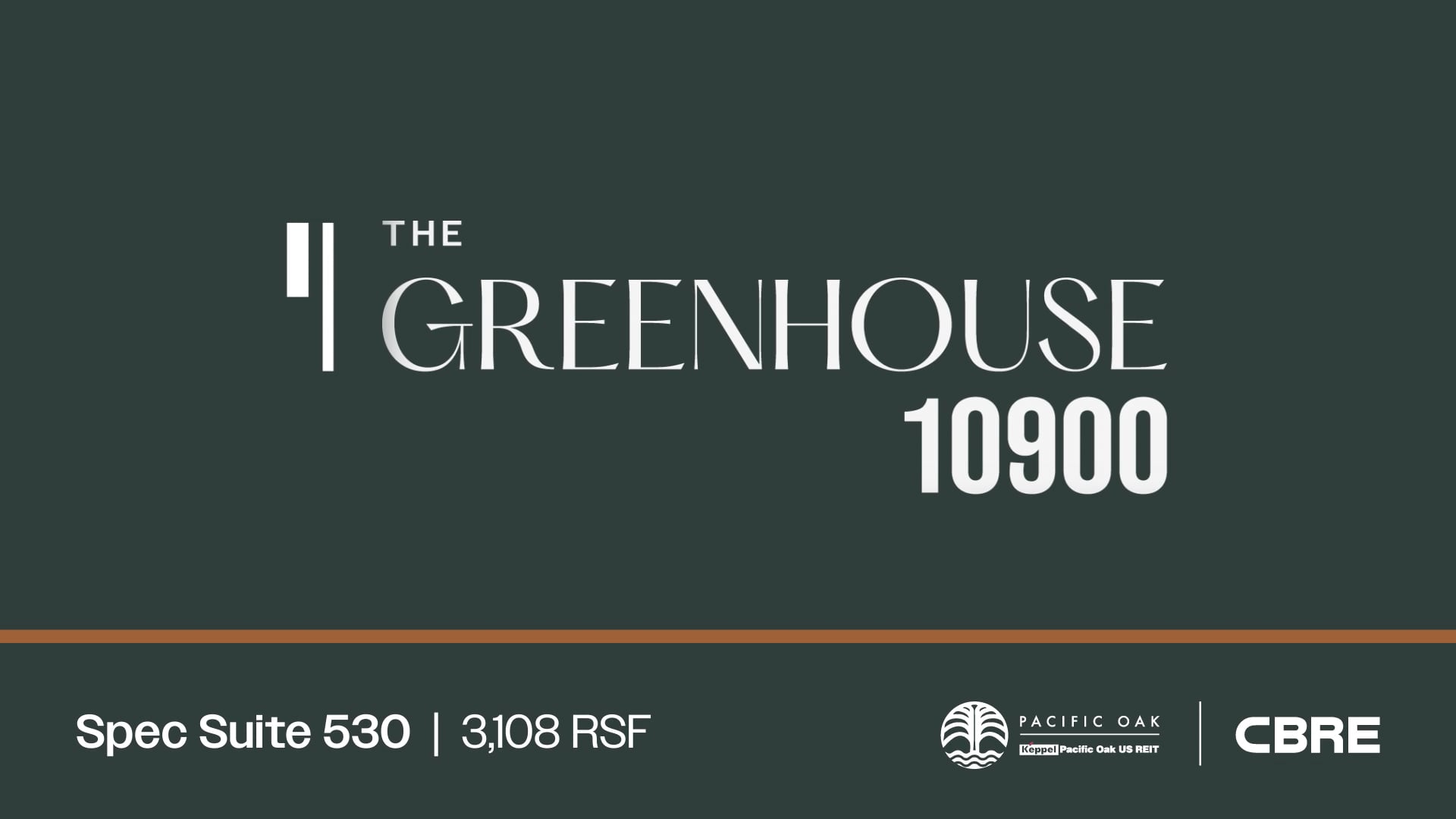 The Greenhouse @ 10900 Plaza | Spec Suite 530, 3,108 RSF