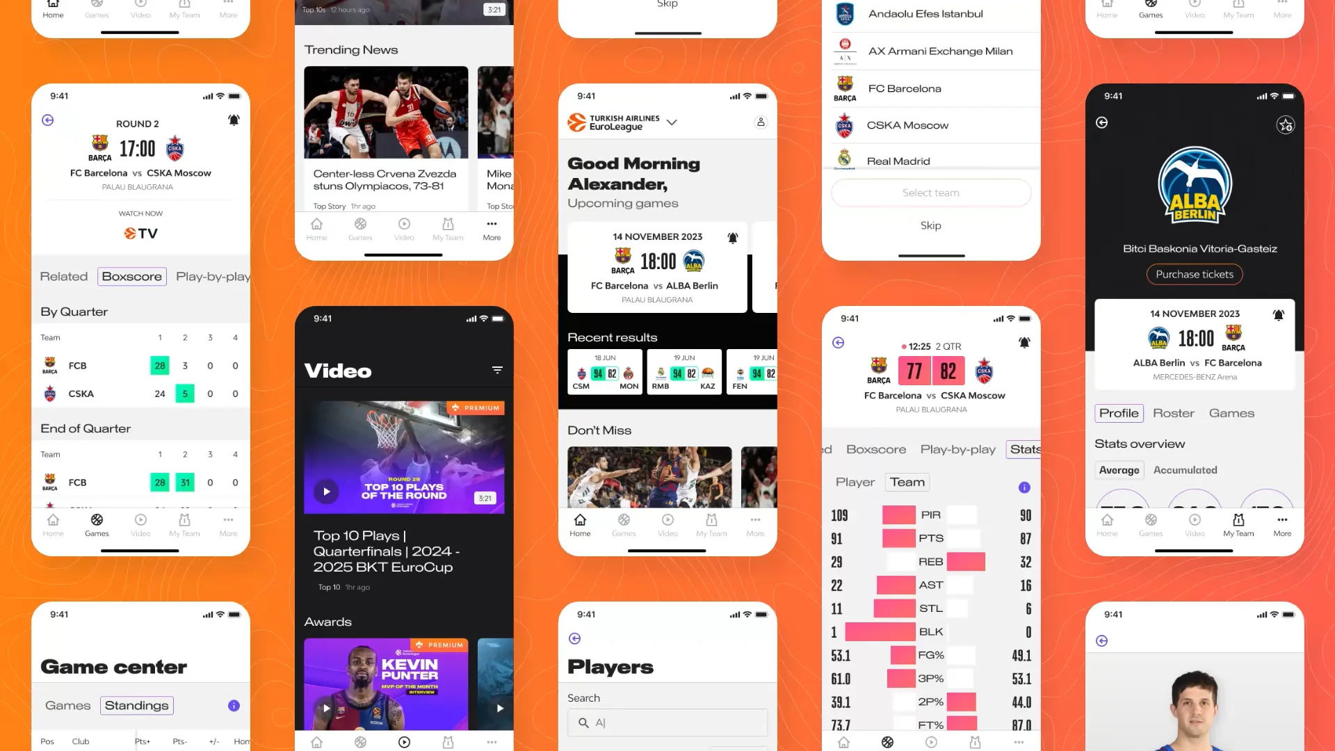 EuroLeague app