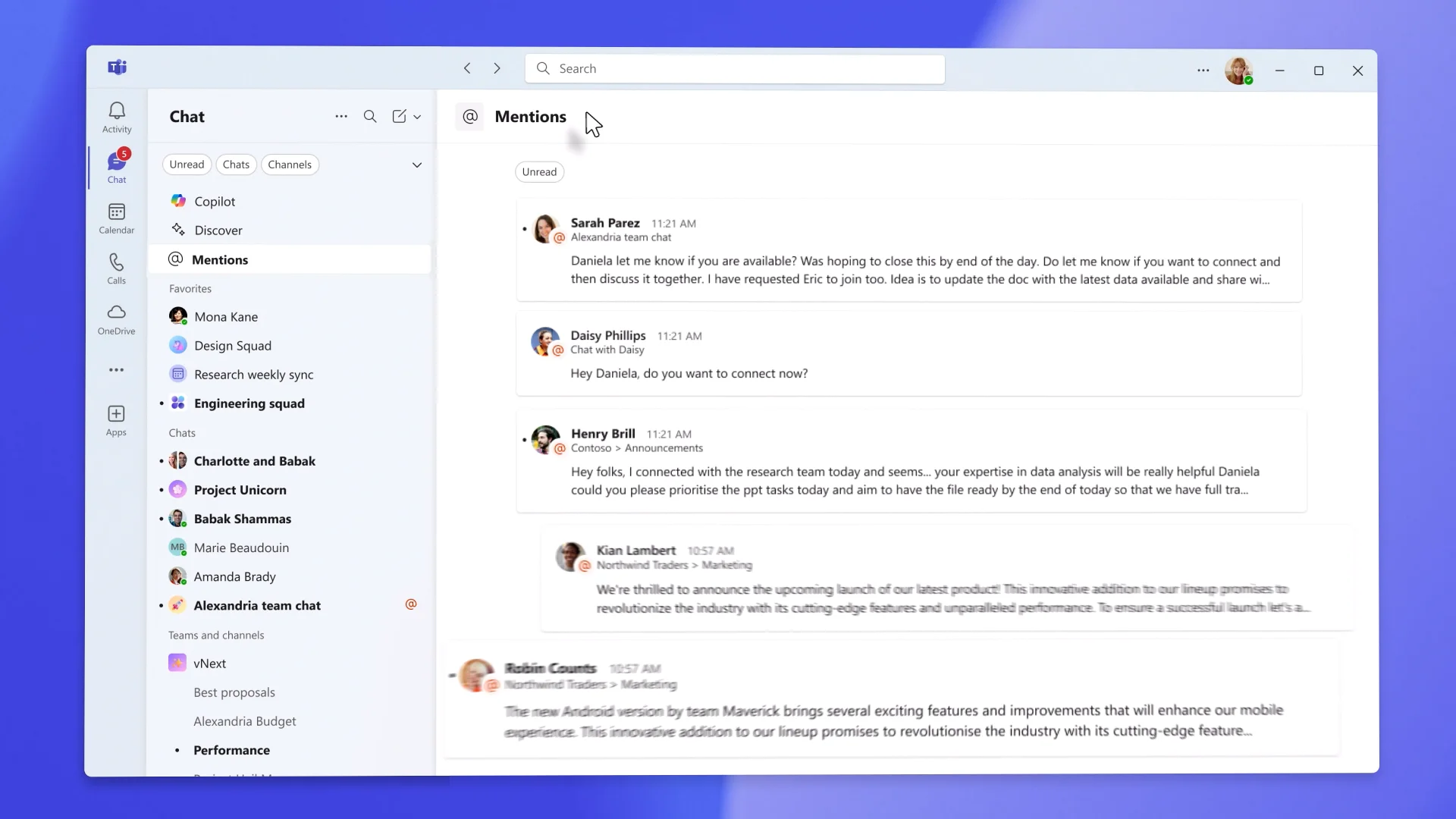 Microsoft | Chats & Channels Demo