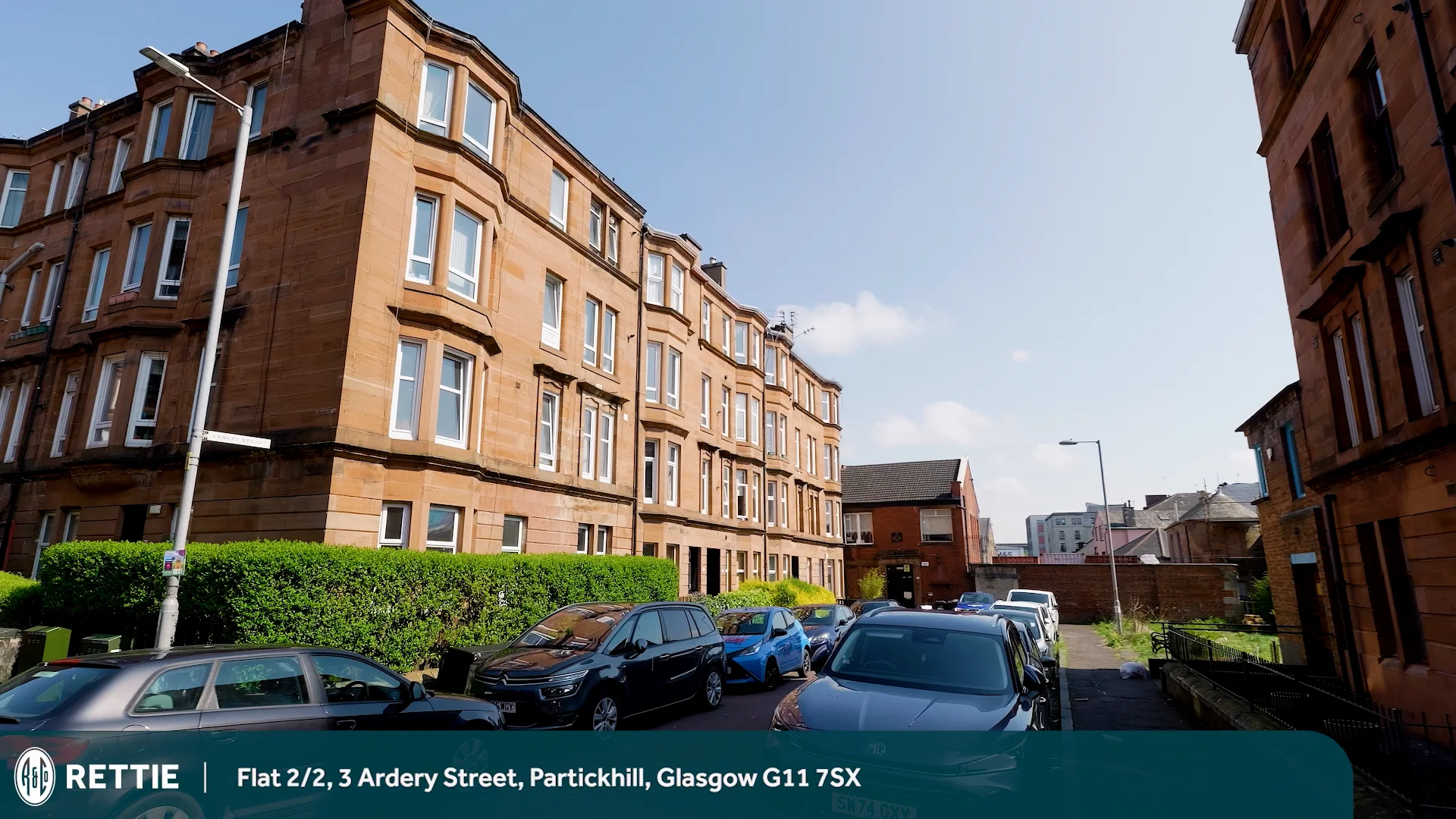 Rettie: Flat 2/2, 3 Ardery Street, Partickhill, Glasgow G11 7SX