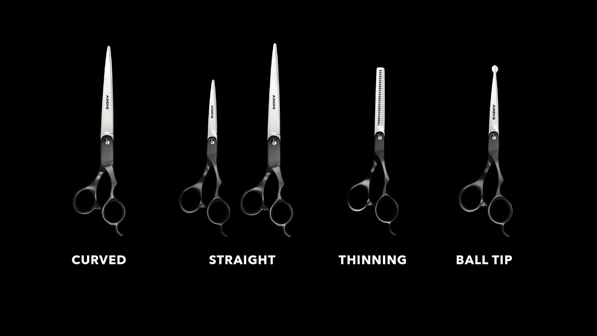 562593-562606-562609-562592-562583 Andis Shears Line