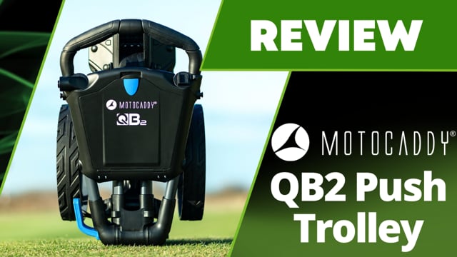 Motocaddy QB2プッシュゴルフカート