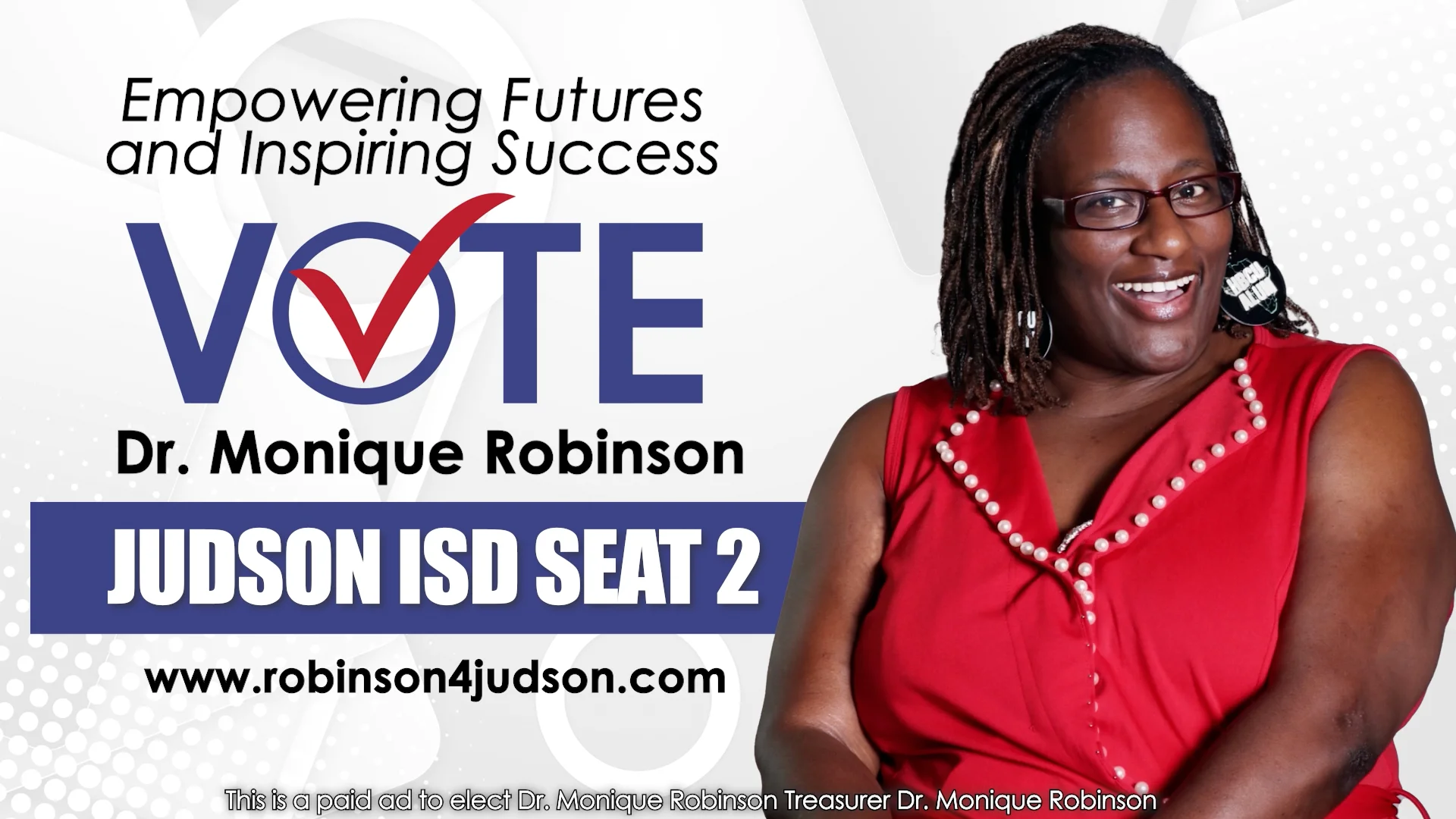 VOTE DR MONIQUE ROBINSON