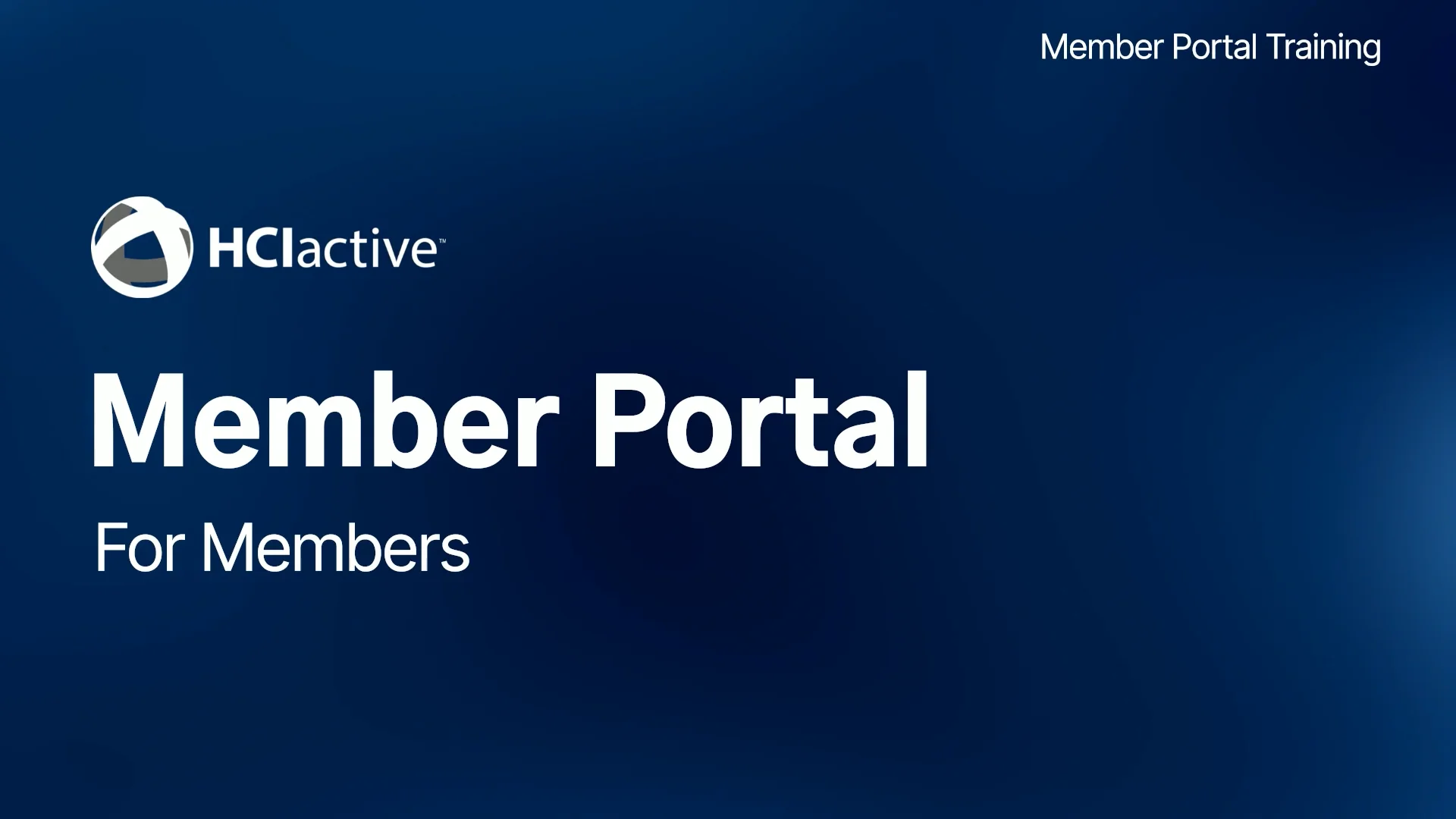 Member Portal (For Members) - Member Portal Training - InsureTech