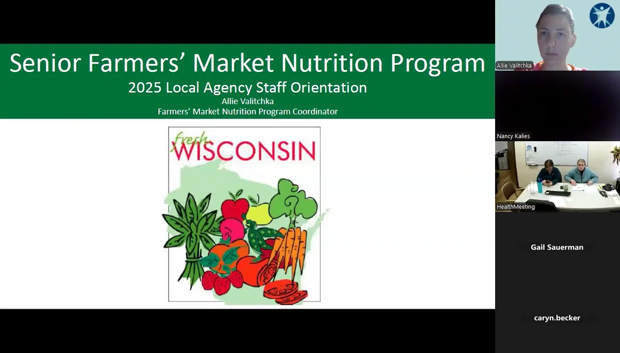 2025 SFMNP Annual Training