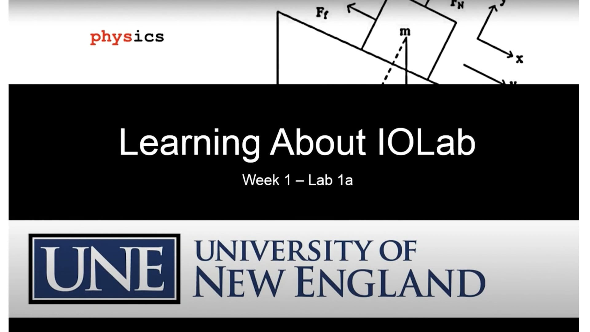 PHYS-1010 - Getting started with your iOLab