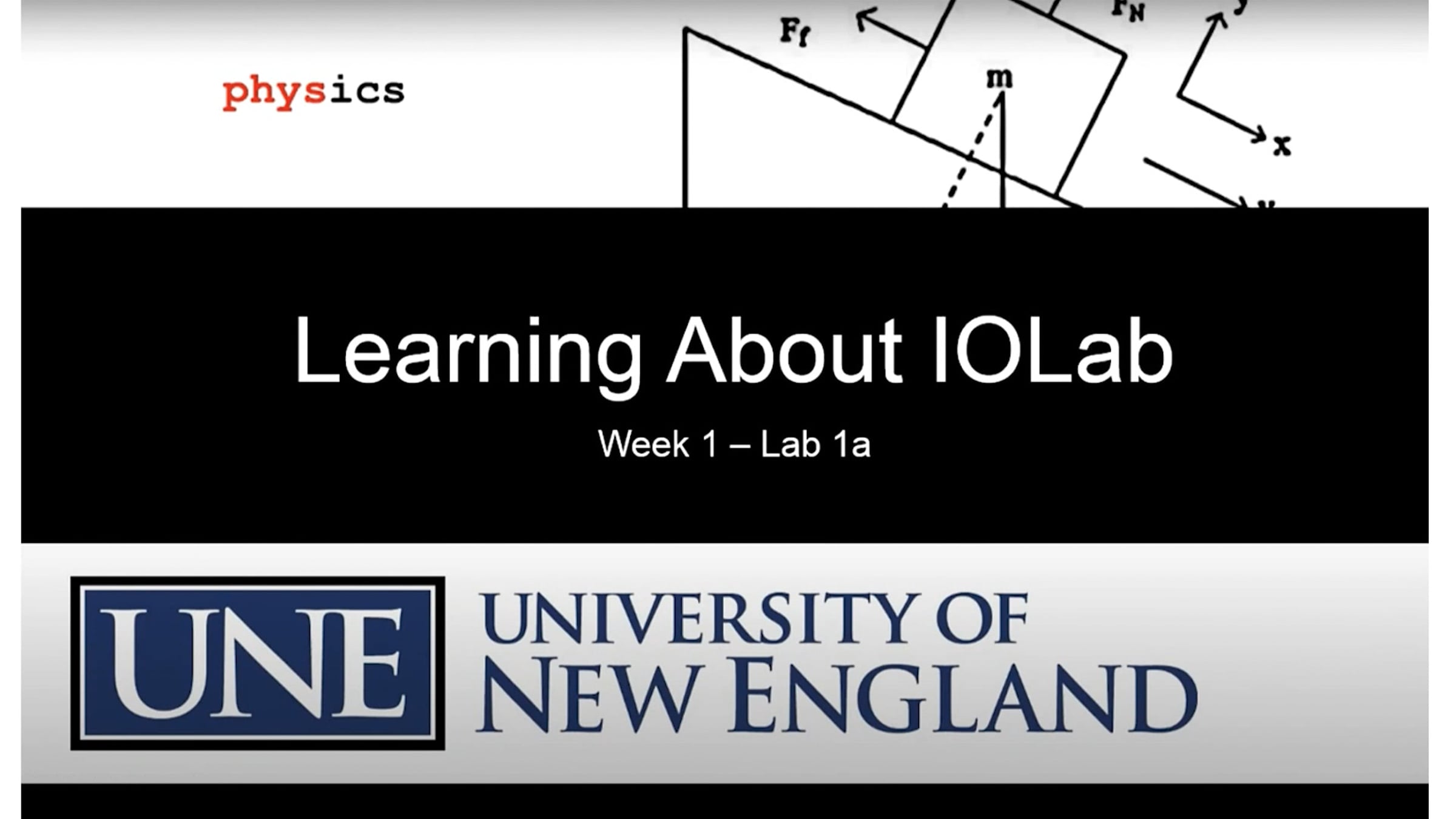 PHYS-1010 - Getting started with your iOLab