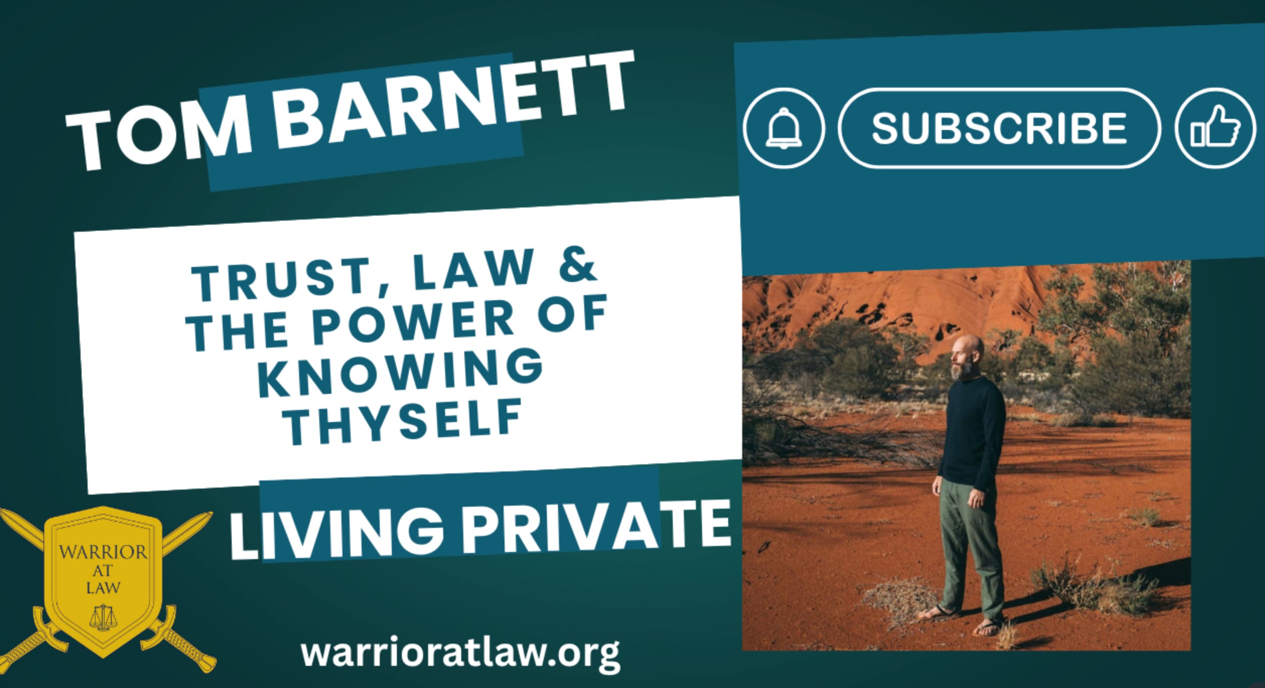 Living Private: Tom Barnett on Trust, Law & the Power of Knowing Thyself