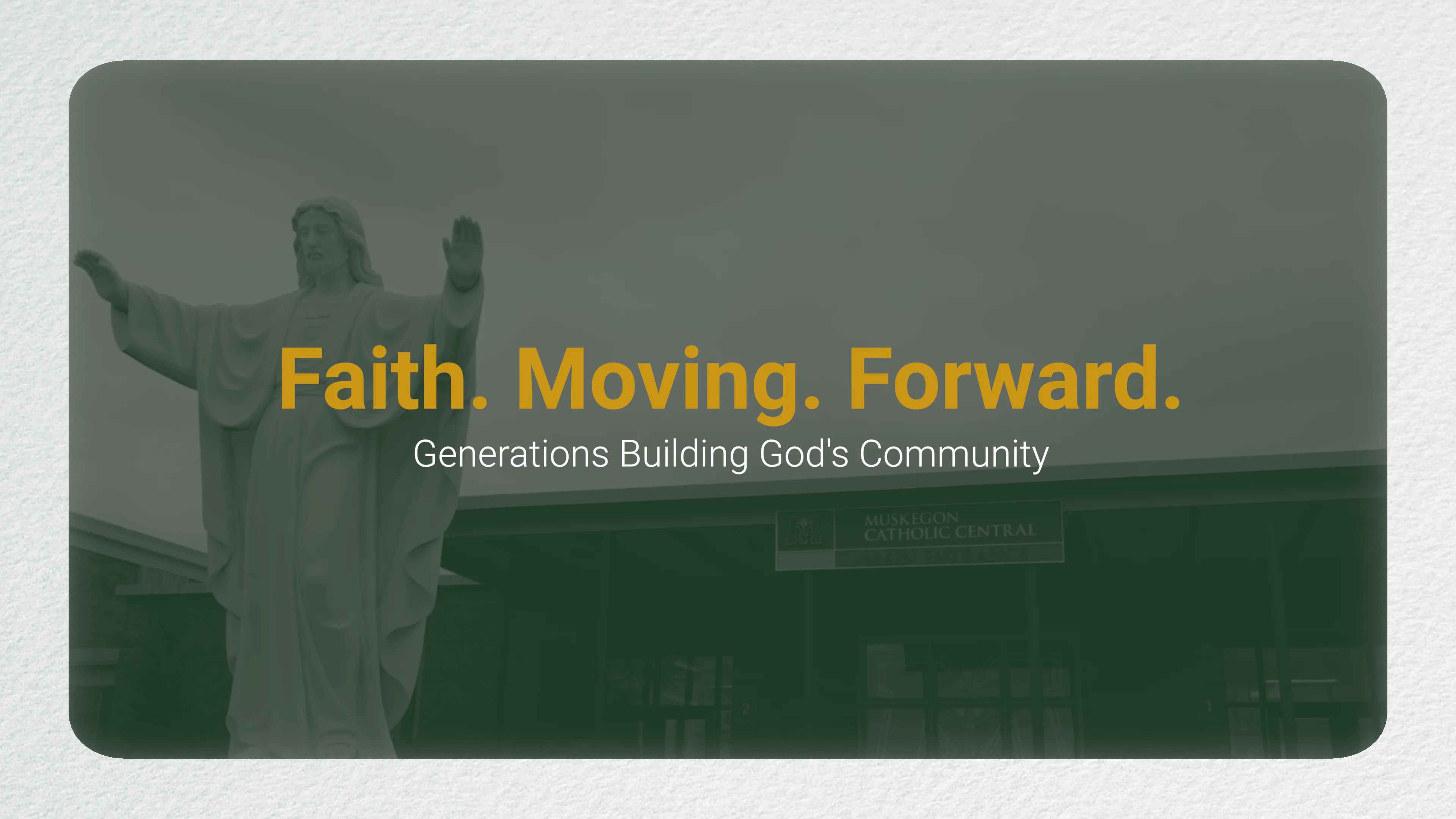 Faith. Moving. Forward