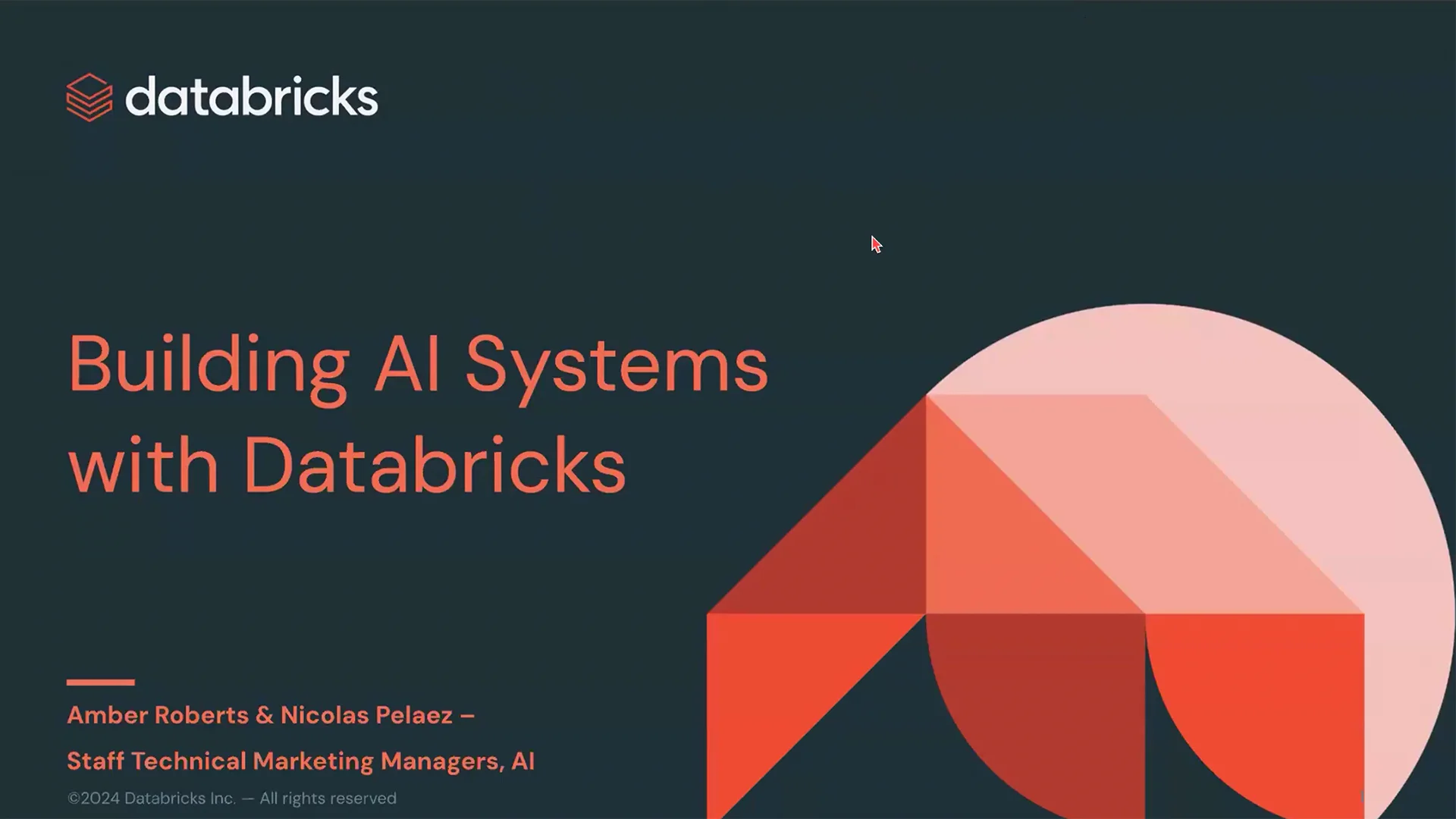 Building AI Systems with Databricks