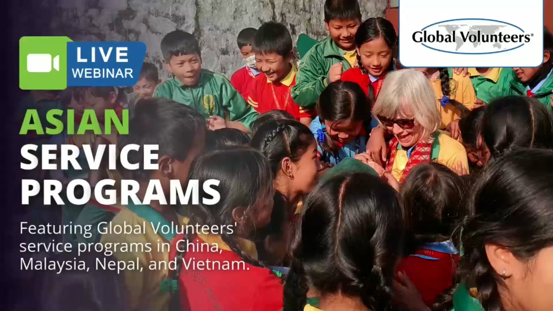 Global Volunteers Asian Service Programs Webinar