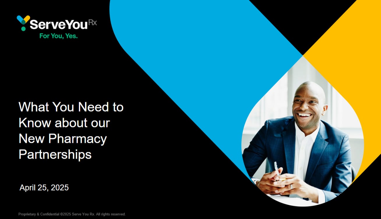 Webinar: What You Need to Know about our New Pharmacy Partnerships