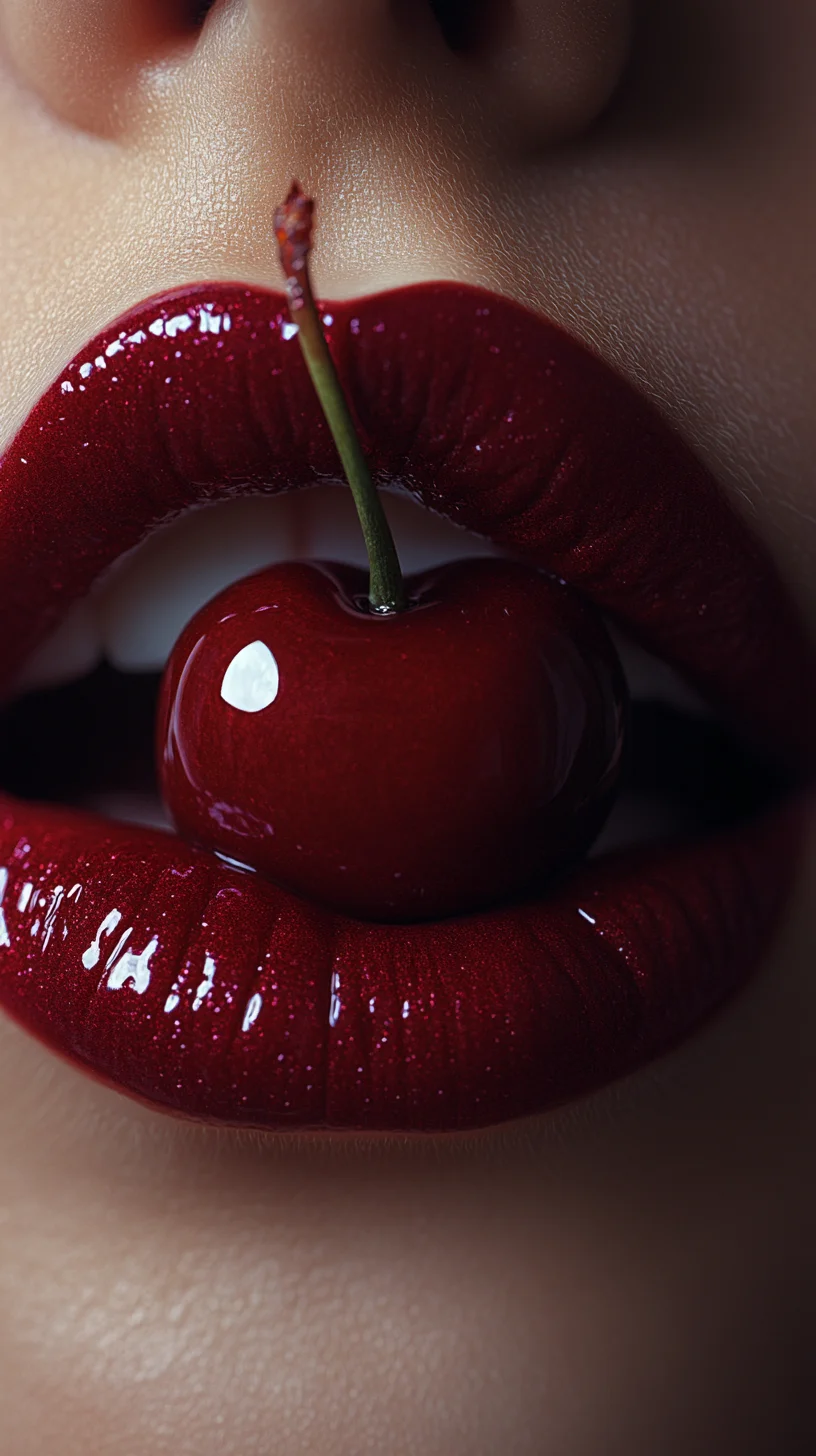 Cherry Lipstick | Dreamlike Product Visual